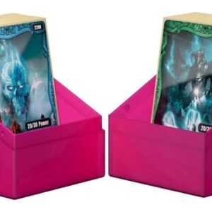 Ultimate Guard Boulder 100+, Deck Case for 100 Double-Sleeved TCG Cards, Rhodonite, Secure & Durable Storage for Trading Card Games, Soft-Touch Finish