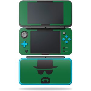 mightyskins skin compatible with nintendo new 2ds xl - breaking badass | protective, durable, and unique vinyl decal wrap cover | easy to apply, remove, and change styles | made in the usa