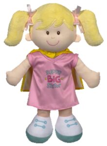 baby ganz super big sister plush doll