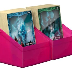 Ultimate Guard Boulder 100+, Deck Case for 100 Double-Sleeved TCG Cards, Rhodonite, Secure & Durable Storage for Trading Card Games, Soft-Touch Finish