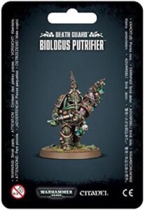 games workshop 99070102005" death guard biologus putrifier miniature