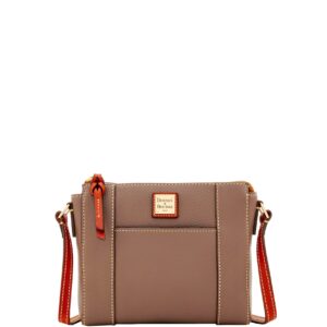 dooney & bourke handbag, pebble grain lexington crossbody - elephant