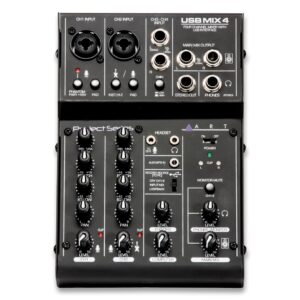 ART USBMix4 Four Channel Mixer/USB Audio Interface