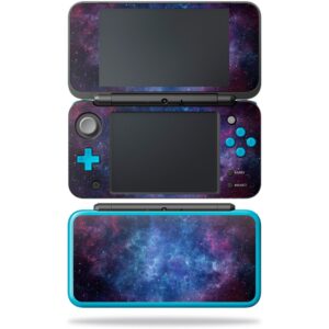 mightyskins skin compatible with nintendo new 2ds xl - nebula | protective, durable, and unique vinyl decal wrap cover | easy to apply, remove, and change styles | made in the usa