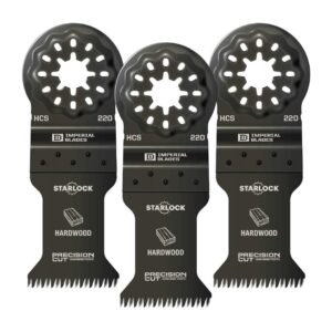 starlock™ 1-3/8" japanese tooth hardwood oscillating multi-tool blade, 10pc (fits: bosch and fein. also fits non-starlock multi-tools: milwaukee, ridgid, makita, rockwell and more)