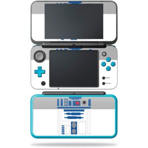 mightyskins skin compatible with nintendo new 2ds xl - cyber bot | protective, durable, and unique vinyl decal wrap cover | easy to apply, remove, and change styles | made in the usa