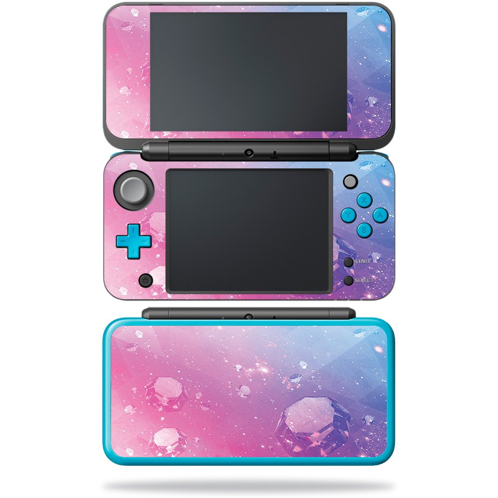 MightySkins Skin Compatible with Nintendo New 2DS XL - Pink Diamond | Protective, Durable, and Unique Vinyl Decal wrap Cover | Easy to Apply, Remove, and Change Styles | Made in The USA