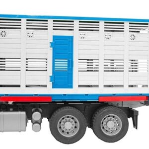 Scania R-Series Cattle Transport Truck w 1 Cattle