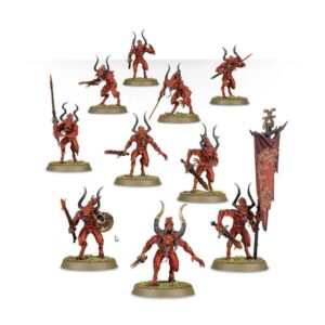 games workshop warhammer age of sigmar demons of khorne bloodletters