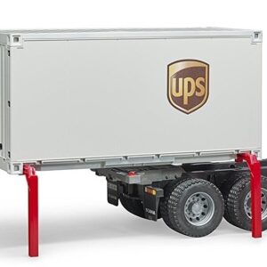 Bruder 03581 Scania R-Series Ups Logistics Truck with Forklift Vehicles