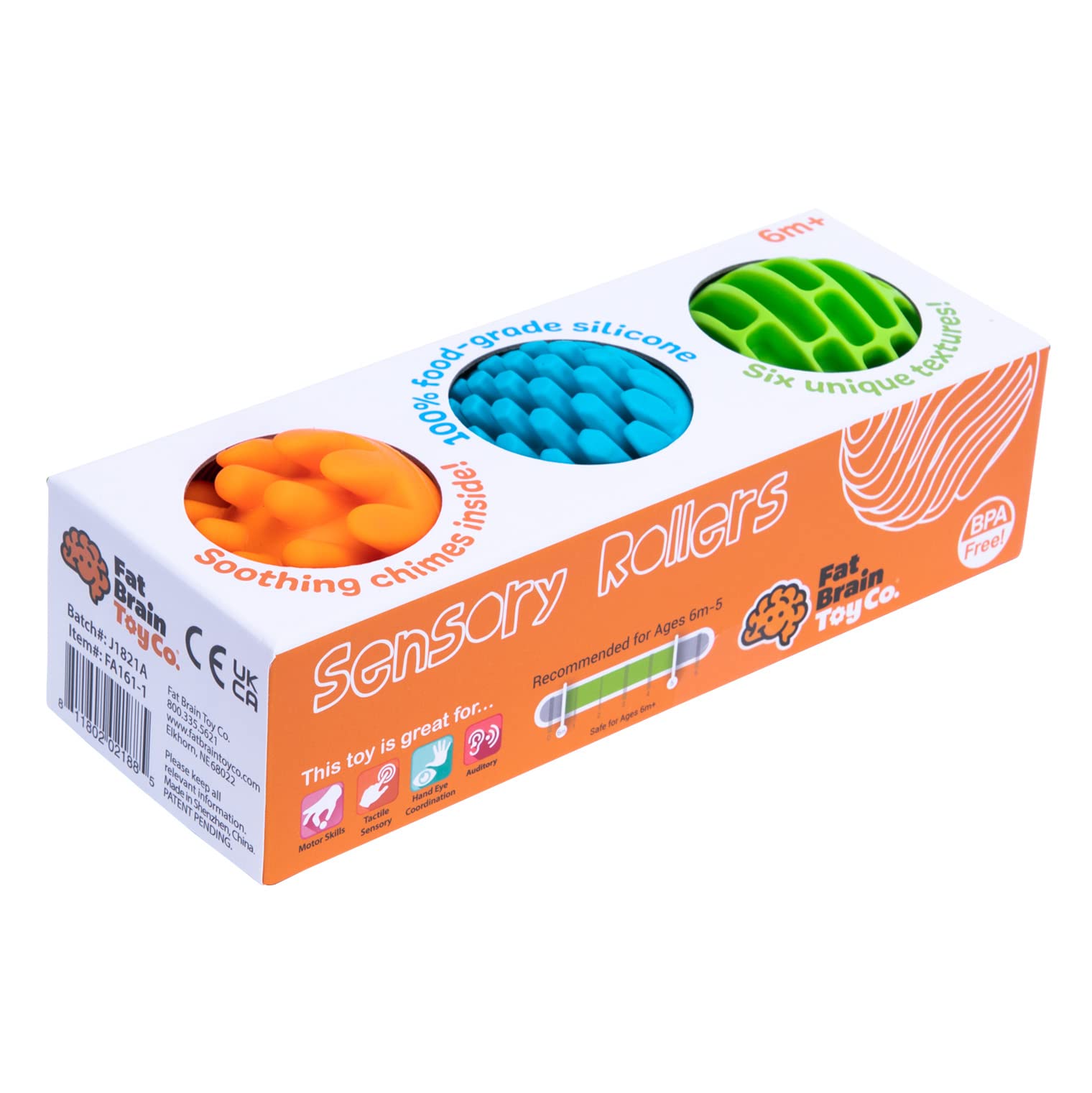 Fat Brain Toys Sensory Rollers