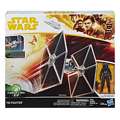 STAR WARS Force Link 2.0 Tie Fighter & Tie Fighter Pilot Figure