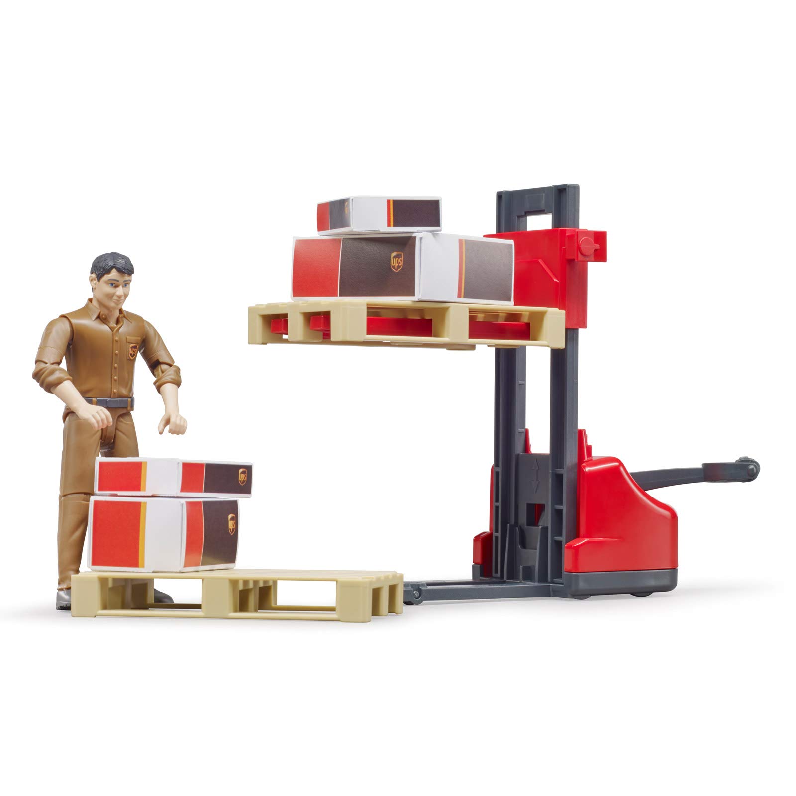 bruder Figure-Set Logistics Ups Vehicles - Toys