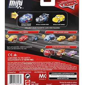 Disney Cars Toys Mini Racers Metal Vehicles, 3 Pack