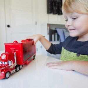 Disney Pixar Cars Mini Racers Mack Transporter