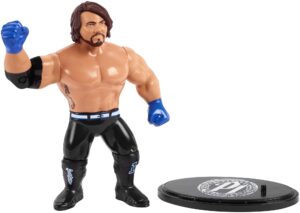 wwe aj styles retro app action figure