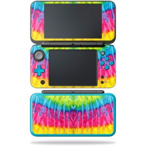 mightyskins skin compatible with nintendo new 2ds xl - tie dye 2 | protective, durable, and unique vinyl decal wrap cover | easy to apply, remove, and change styles | made in the usa