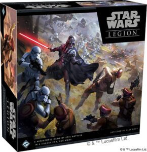 star wars legion board game (base) | two player battle, miniatures , strategy game for adults and teens | ages 14 and up | average playtime 3 hours | made by atomic mass games