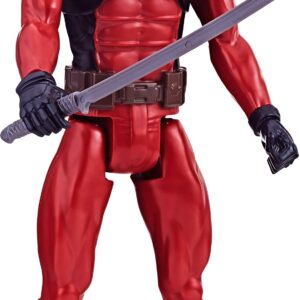 Marvel Deadpool 12-Inch Action Figure with Accessory, Super Hero Toys for Fans Ages 14 and Up