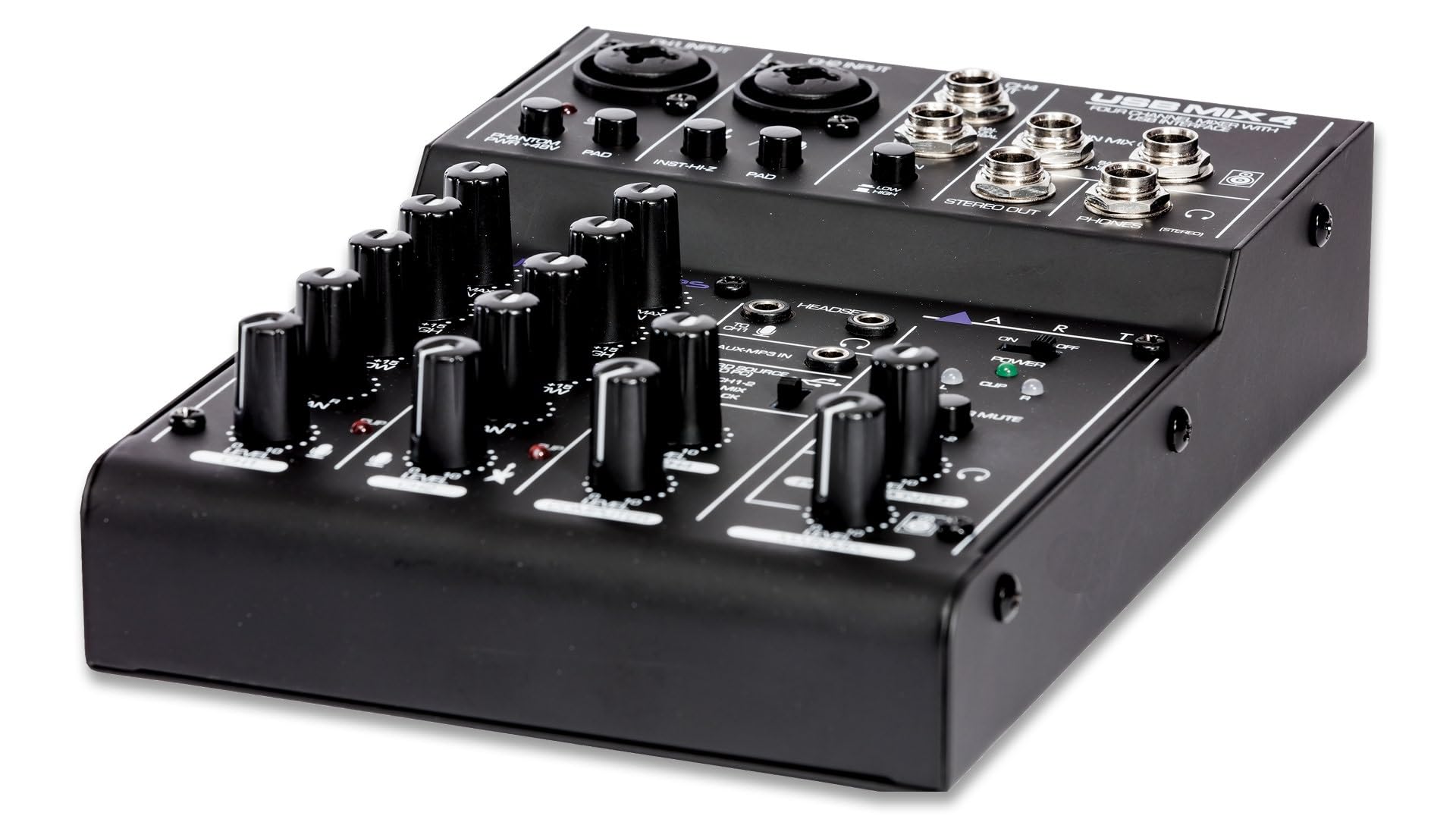 ART USBMix4 Four Channel Mixer/USB Audio Interface