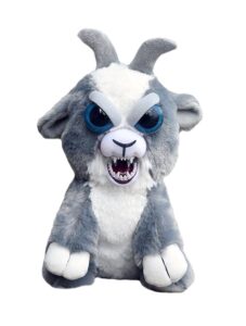 feisty pets junkyard jeff adorable plush stuffed goat that turns feisty with a squeeze