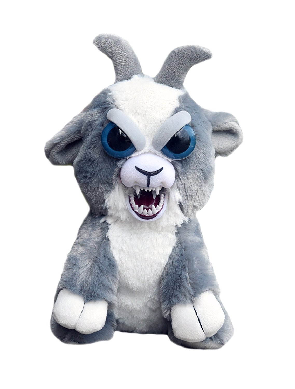 Feisty Pets Junkyard Jeff Adorable Plush Stuffed Goat That Turns Feisty with a Squeeze