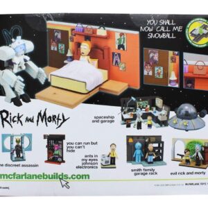 McFarlane Toys Rick & Morty You Shall Now Call Me Snowball Medium Construction Set Building Set