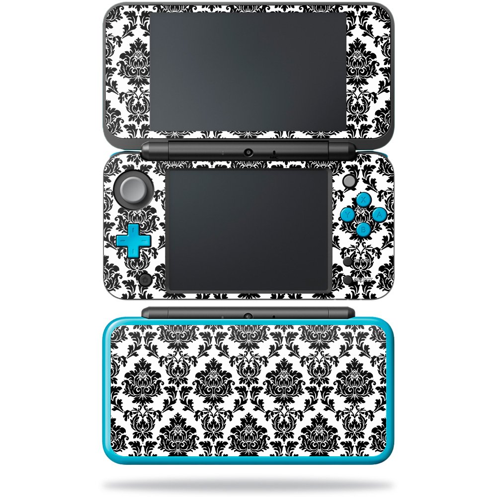 MightySkins Skin Compatible with Nintendo New 2DS XL - Vintage Damask | Protective, Durable, and Unique Vinyl Decal wrap Cover | Easy to Apply, Remove, and Change Styles | Made in The USA