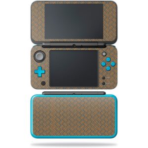 mightyskins skin compatible with new nintendo new 2ds xl - orange blue basket | protective, durable, and unique vinyl decal wrap cover | easy to apply, remove, and change styles | made in the usa