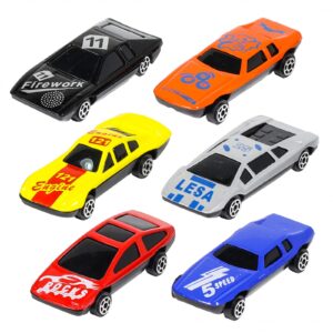 KidPlay Die Cast Toy Race Car Set Asst Colors 25pc