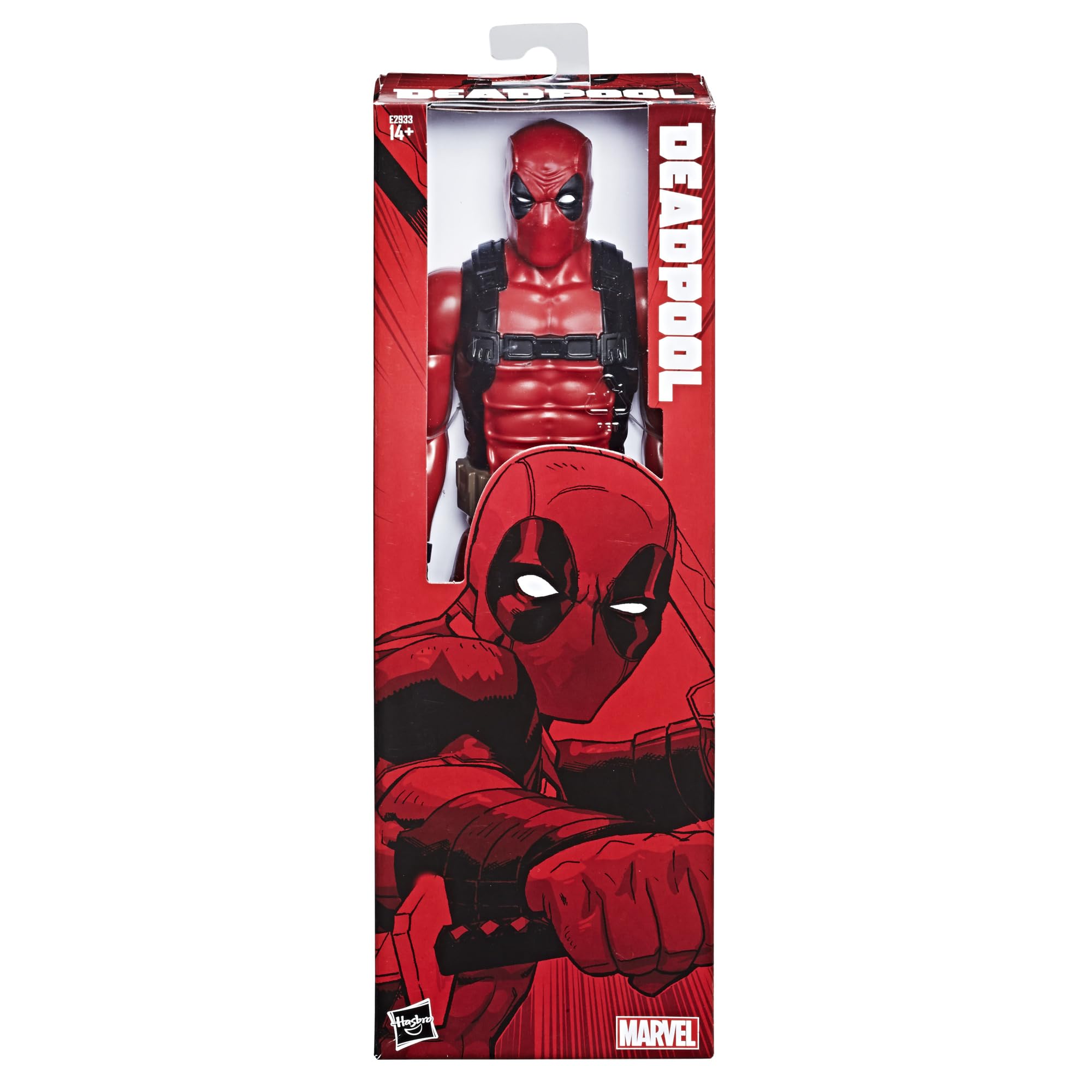 Marvel Deadpool 12-Inch Action Figure with Accessory, Super Hero Toys for Fans Ages 14 and Up