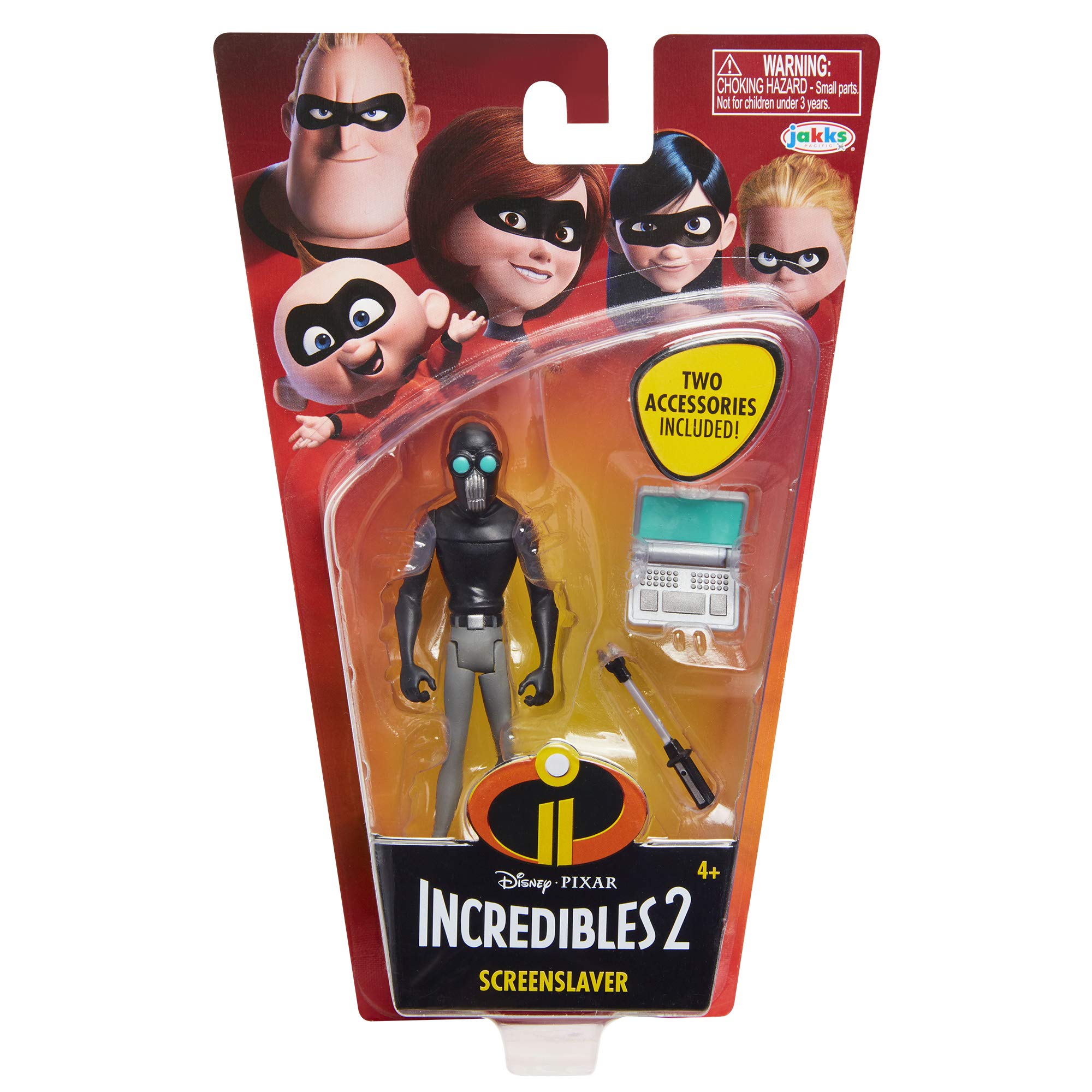 The Incredibles 2 Screenslaver 4-Inch Action Figure with Accessory