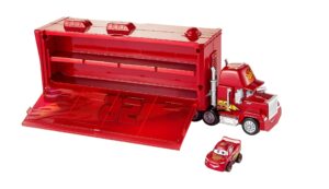 disney pixar cars mini racers mack transporter