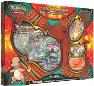 pokémon tcg: charmander sidekick collection box, multicolor