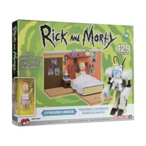 McFarlane Toys Rick & Morty You Shall Now Call Me Snowball Medium Construction Set Building Set