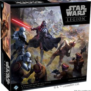 Star Wars Legion Board Game (Base) | Two Player Battle, Miniatures , Strategy Game for Adults and Teens | Ages 14 and up | Average Playtime 3 Hours | Made by Atomic Mass Games