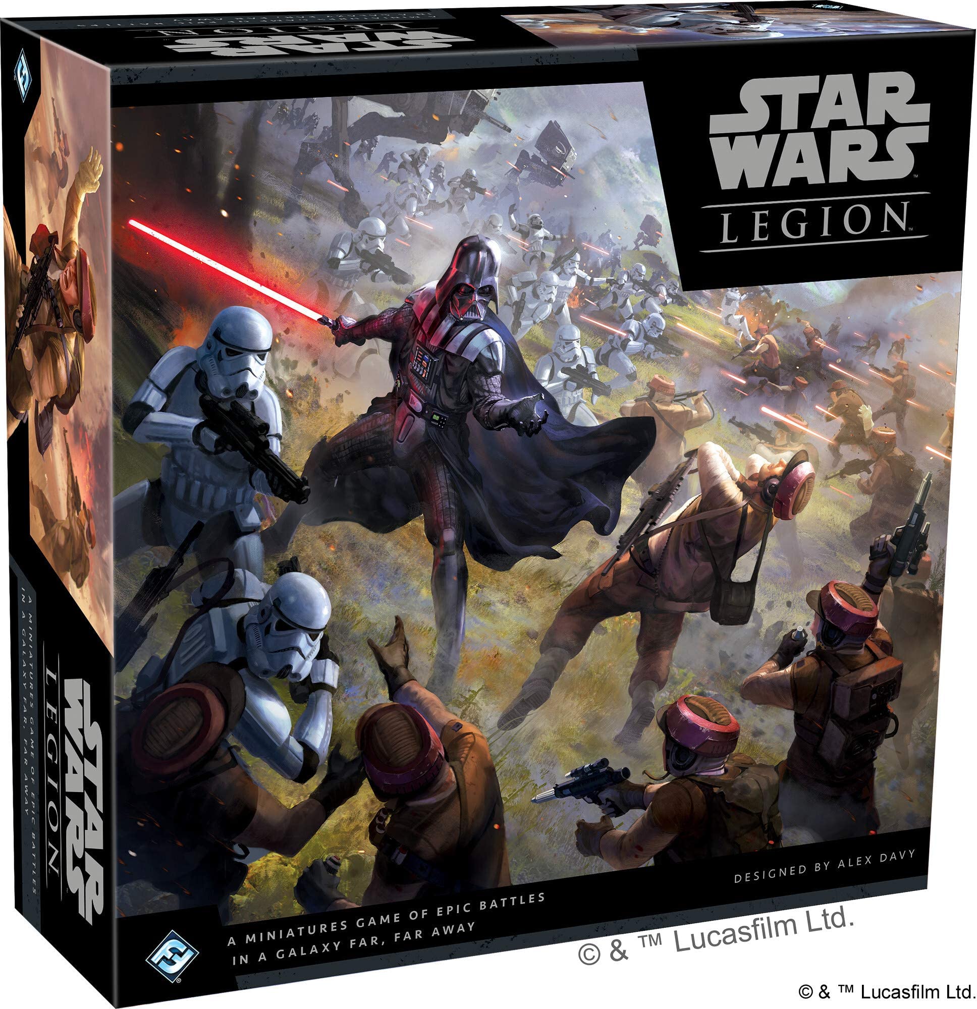 Star Wars Legion Board Game (Base) | Two Player Battle, Miniatures , Strategy Game for Adults and Teens | Ages 14 and up | Average Playtime 3 Hours | Made by Atomic Mass Games