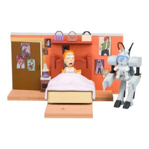 mcfarlane toys rick & morty you shall now call me snowball medium construction set building set