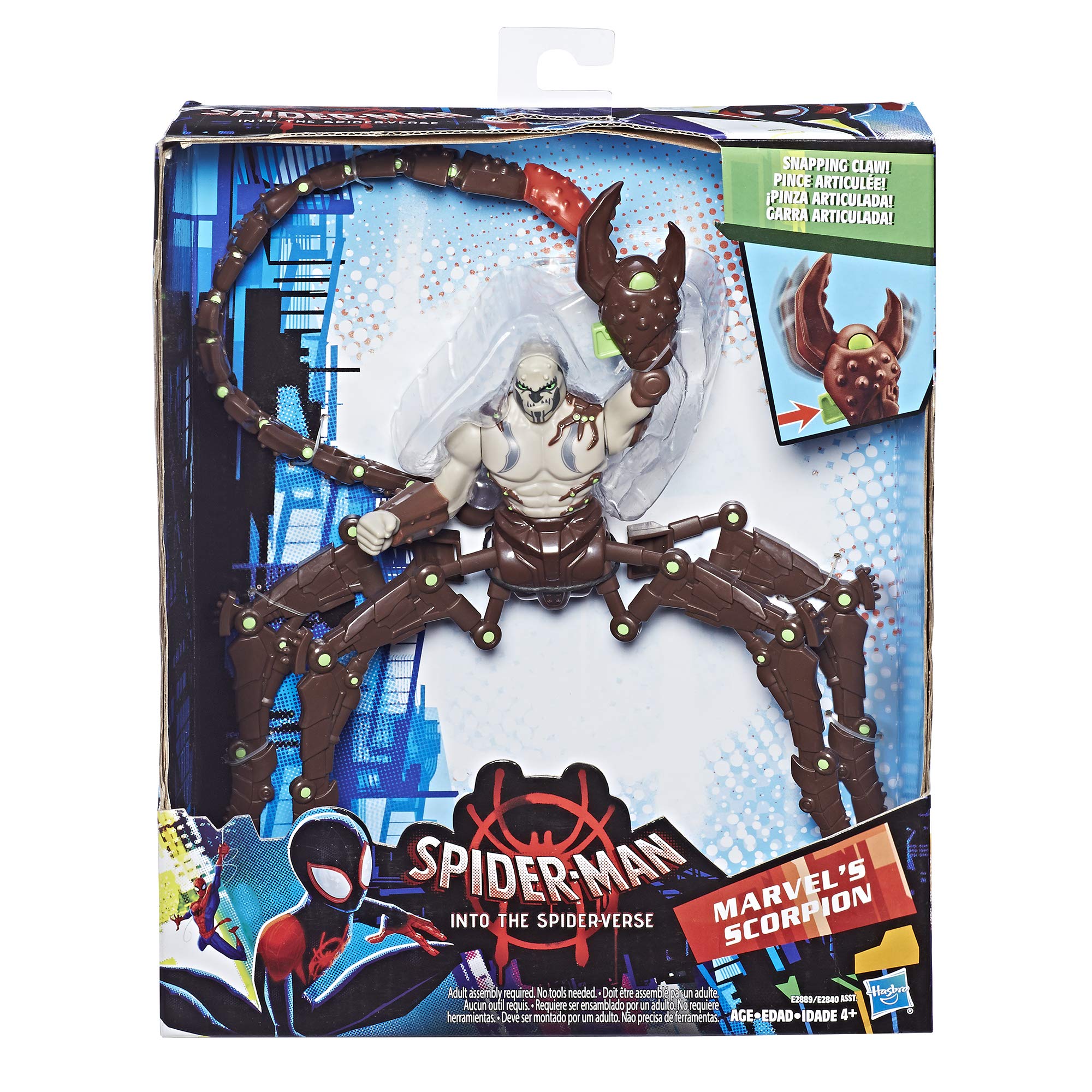 Spider-Man: Into The Spider-Verse Marvel's Scorpion 6"-Scale Villain Action Figure Toy