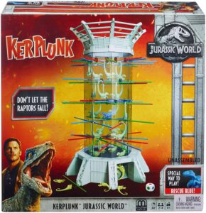 kerplunk! raptors jurassic world [amazon exclusive]