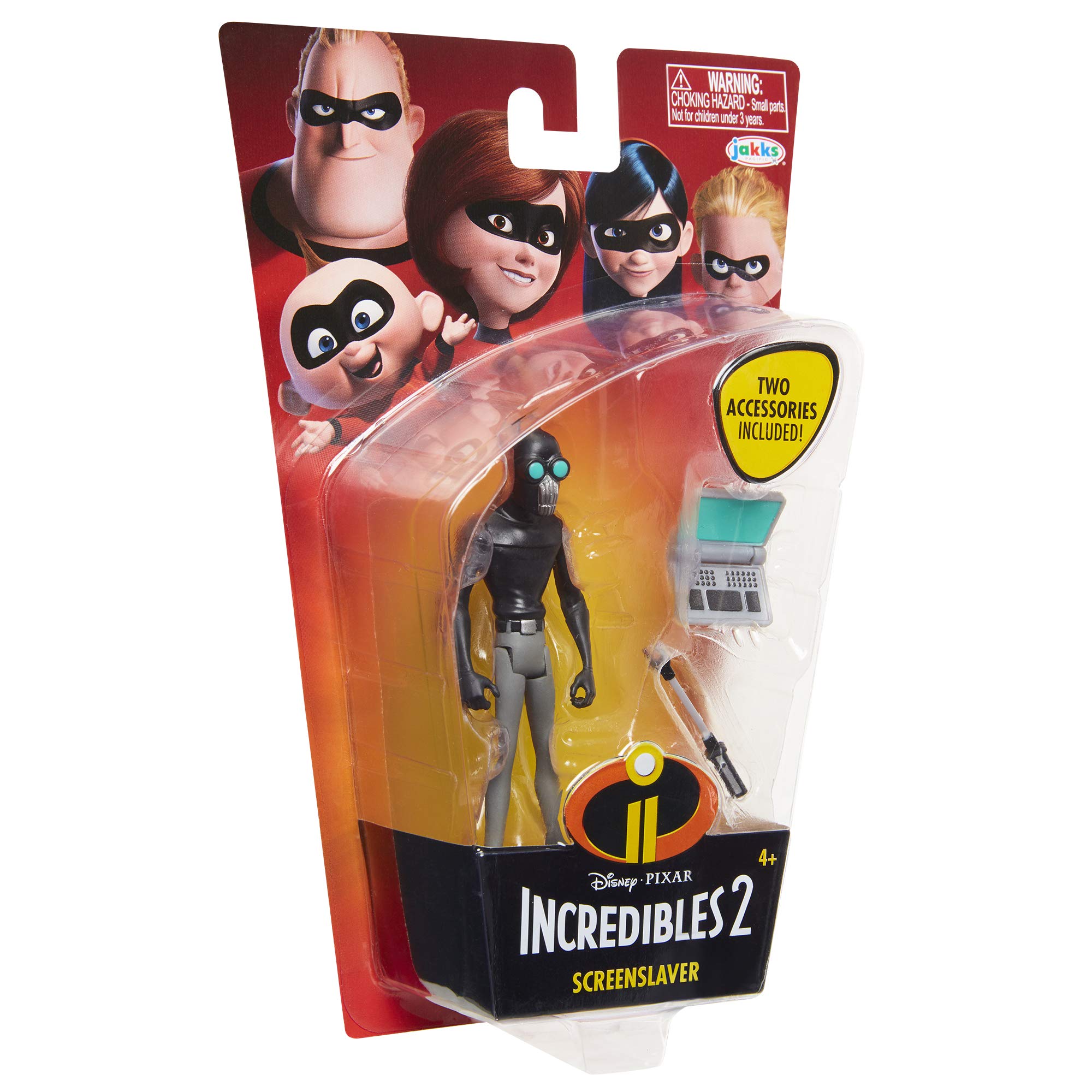 The Incredibles 2 Screenslaver 4-Inch Action Figure with Accessory