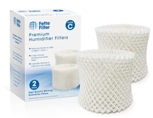 fette filter - filter c humidifier wicking replacement filter compatible with honeywell hc-888 hc-888n for series hcm-890 hev-320 and duracraft dcm200 dh890 dcm891 series 2-pack.