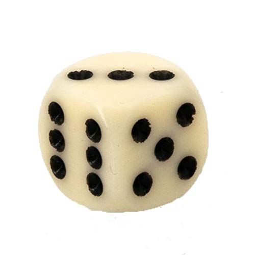 Chessex CHX25800 Dice-Opaque: 36D6 Ivory/Black Set