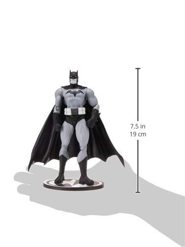 Entertainment Earth Batman Black and White Hush by Jim Lee Action Figure, Multicolor