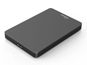 sonnics 320gb dark grey external portable hard drive usb 3.0 super fast transfer speed for use with windows pc, apple mac, smart tv, xbox one & ps4