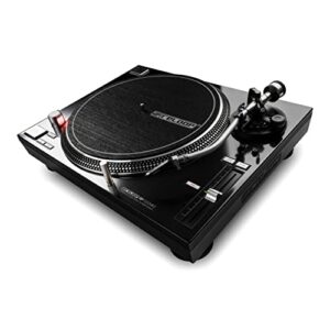 reloop rp-7000 mk2 professional upper torque turntable system, black