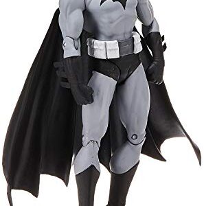 Entertainment Earth Batman Black and White Hush by Jim Lee Action Figure, Multicolor