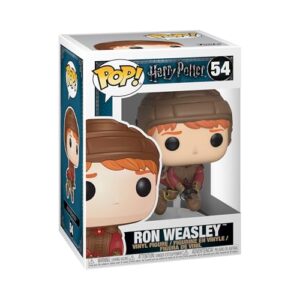 funko pop! movies: harry potter - ron on broom collectible figure