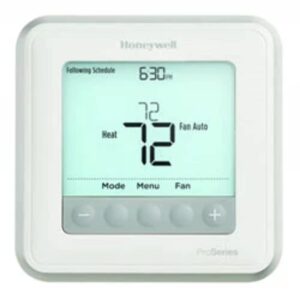 honeywell th6210u2001 t6 pro programmable thermostat, white