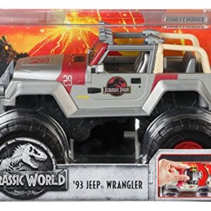 MATCHBOX JURASSIC WORLD '93 Jeep Wrangler